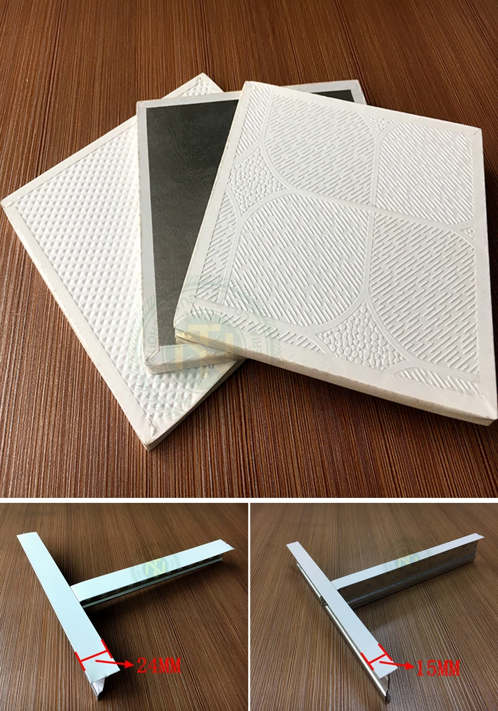 White Flat T Grid Ceiling Components - Durable & Stylish