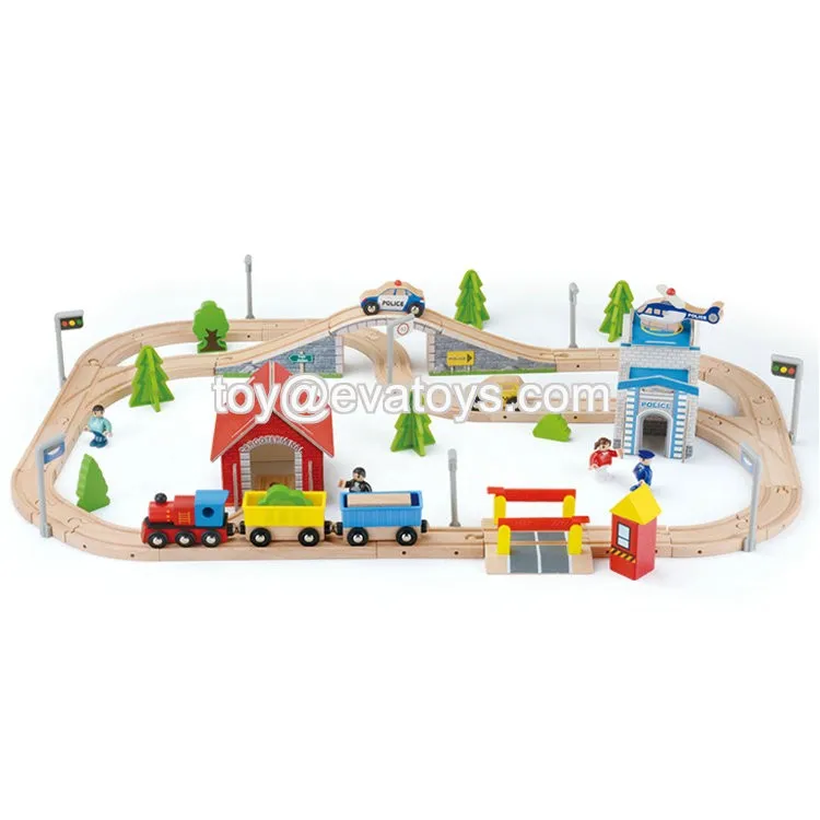 New Arrival Educational Electronic Wooden Train Track Set For Kids ...