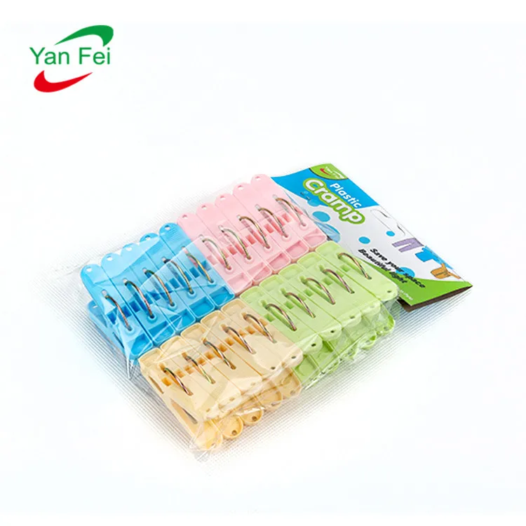 Extra Strong Plastic Clothes Pegs - 20pk Dolly Pegs
