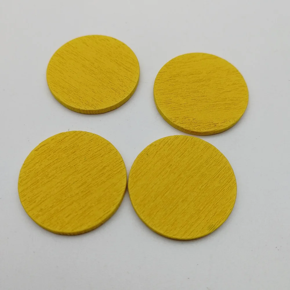 Custom Printing High Quality Wooden Tokens For Board Game With Logo ...