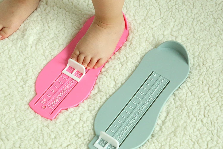 Infant Baby Foot Measure Ruler Gauge Shoes Size Ruler Tool Adjustable ...