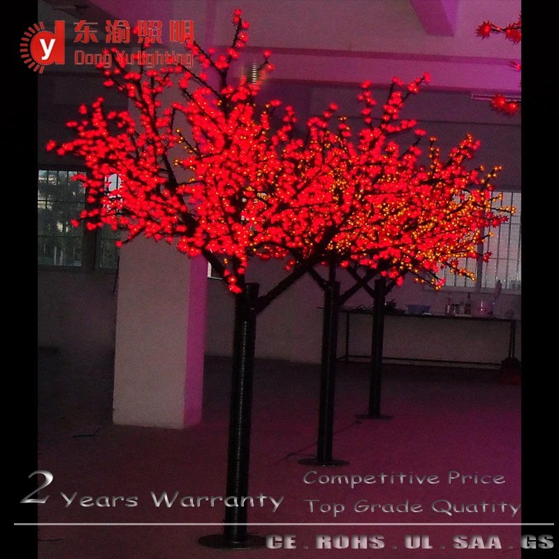 Height 150cm Outdoor Led Lighting Projection Sakura Tree Light - Buy ...
