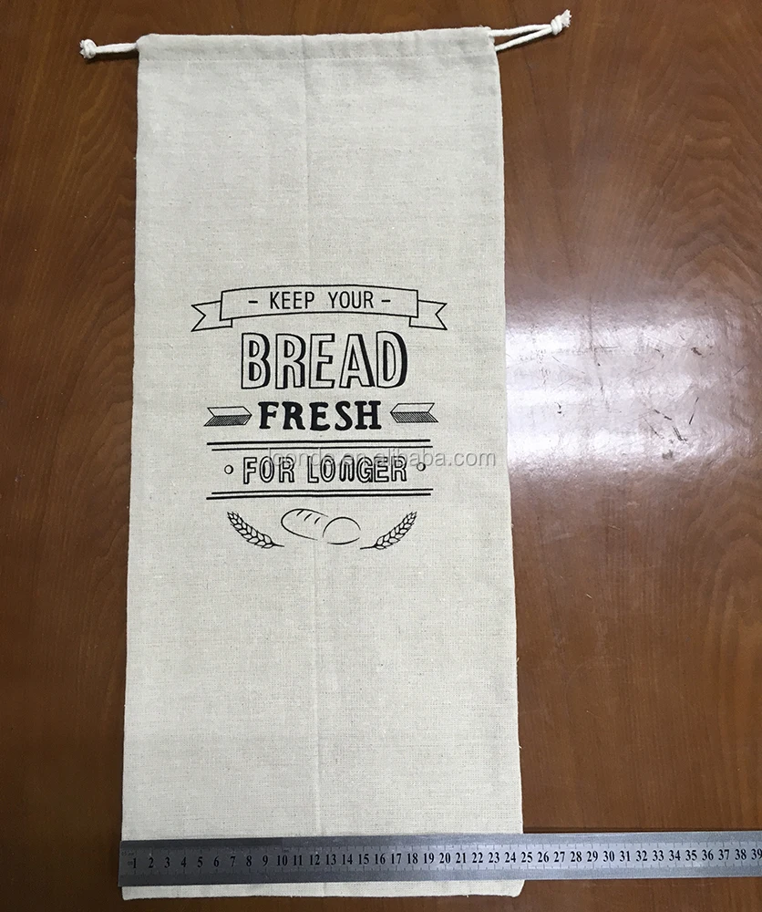 Homemade Natural Linen Bread Loaf Packing Bags - Buy Loaf Packing Bags ...