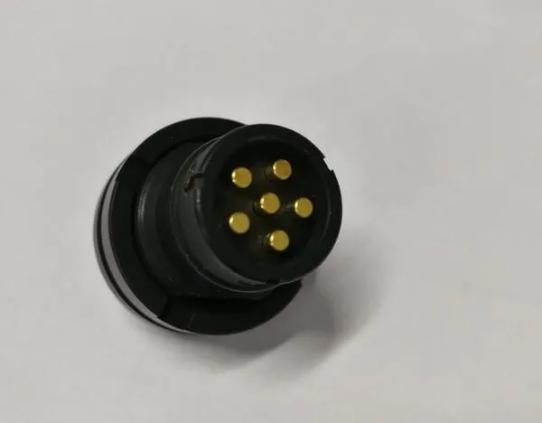 Amphenol Industrial Connectors U-329 6pin Audio Connector Mates With U ...