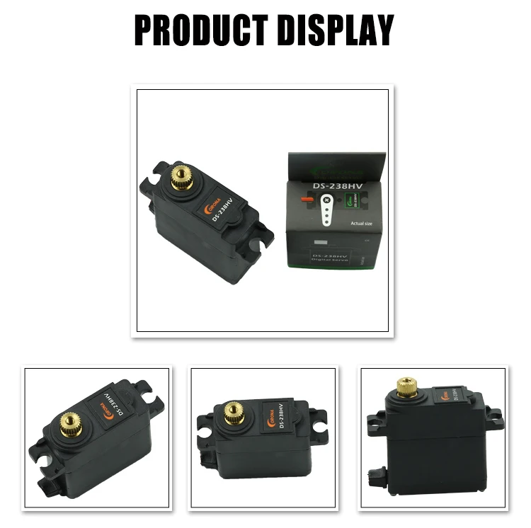 Corona Ds238hv Mini Servo For Rc Helicopter Airplane Car Boat Toys ...