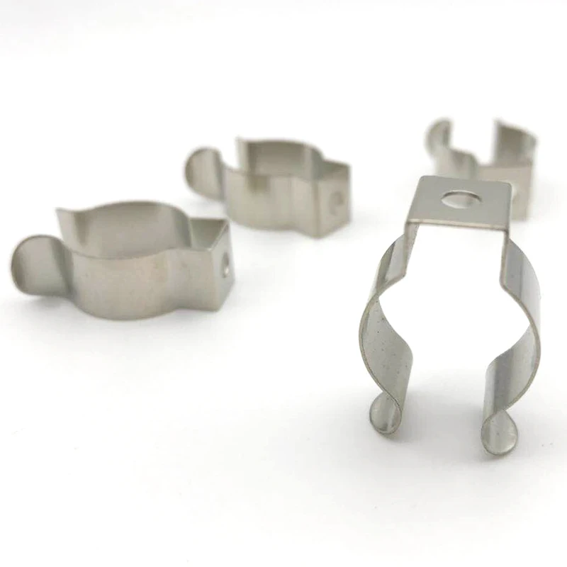 Custom U Shape 304 Spring Steel T8 Clip / Clamp For Led And Lamp ...