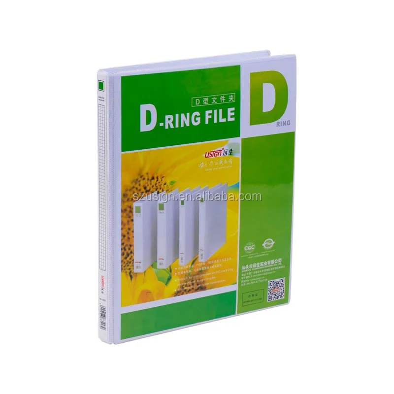 Us-1040d Pvc Cover Cardboard 1 Inch Ring Binder File - Buy Cardboard ...