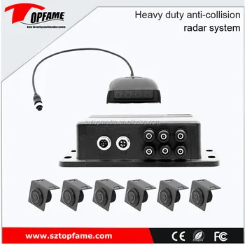 0.4-5m Detection Range Anti-collision Radar System With Big Led Display ...