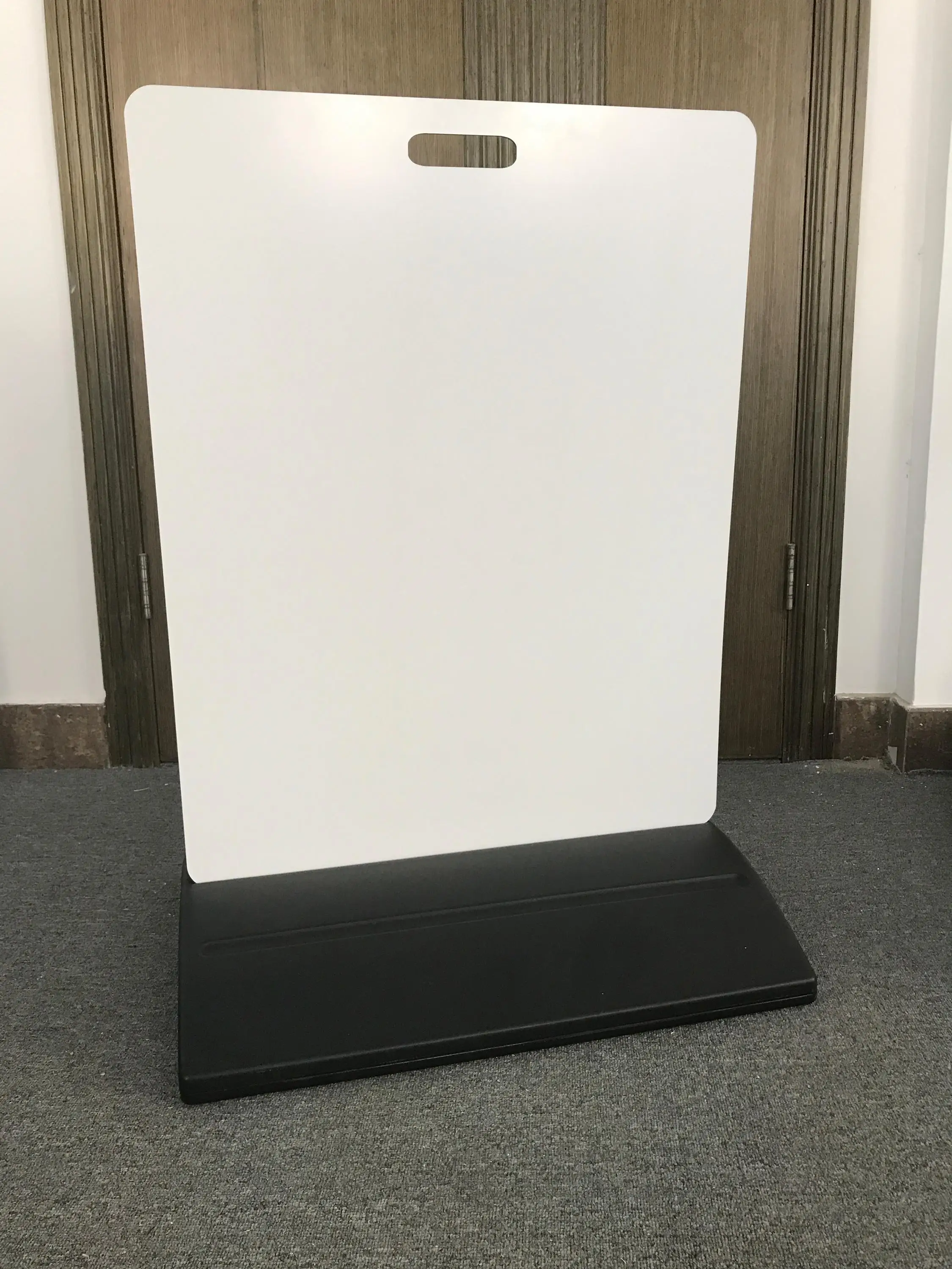 Dual-sided ACM Plastic and ABS Board Advertising Poster Stand
