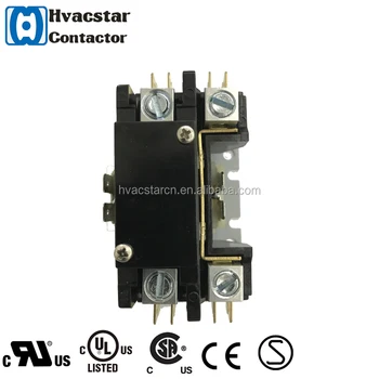 Ul Listed Single Pole Contactor Ac Magnetic Contactor Single Phase ...