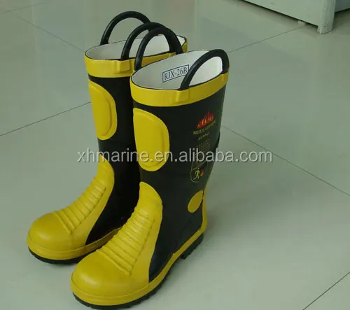 EN443 Fireman Helmet with Neck Protection - Safe & Durable