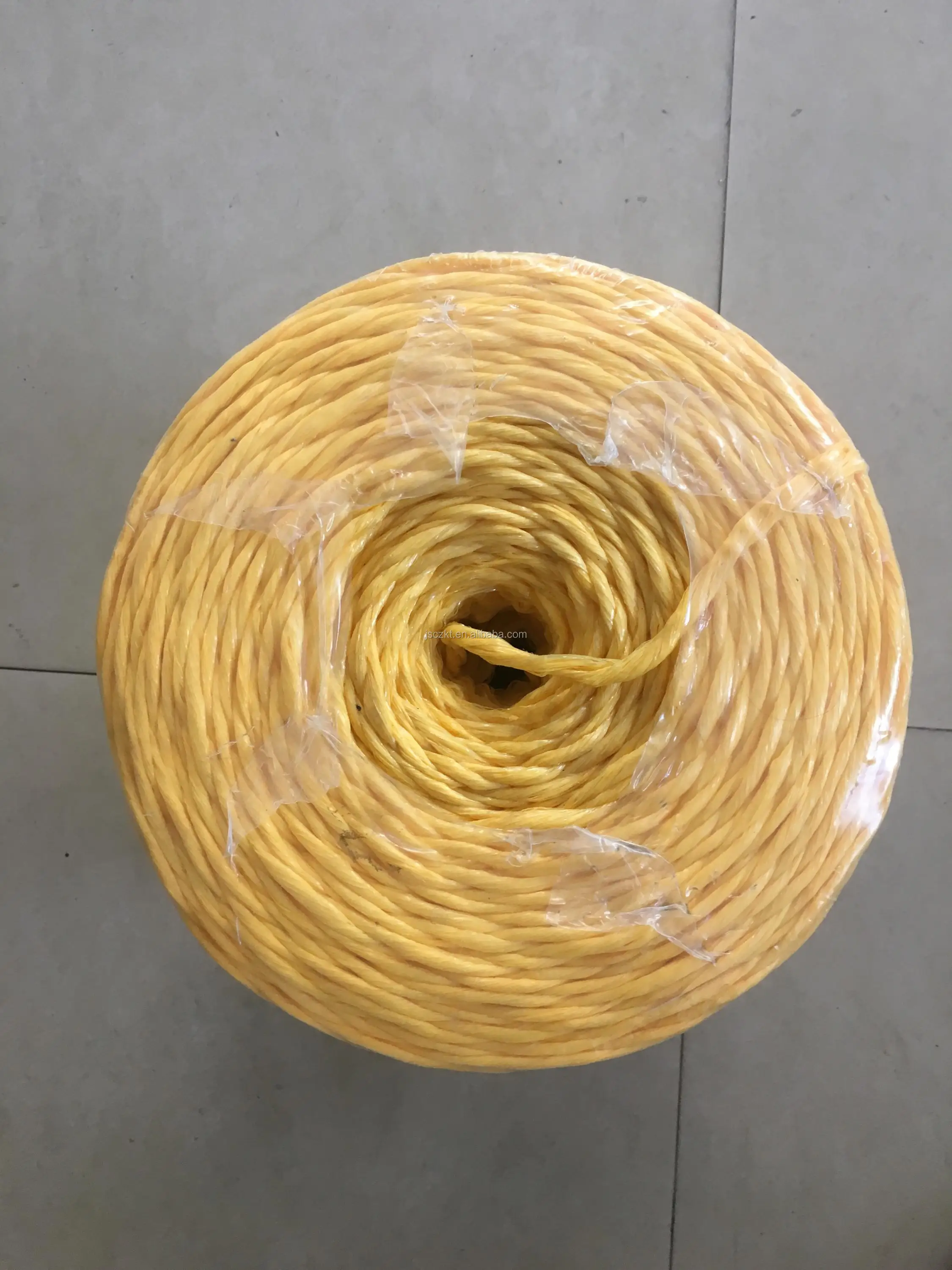 Yellow Color High Uv Stabilized Pp Hay Baler Twine - Buy High Uv ...