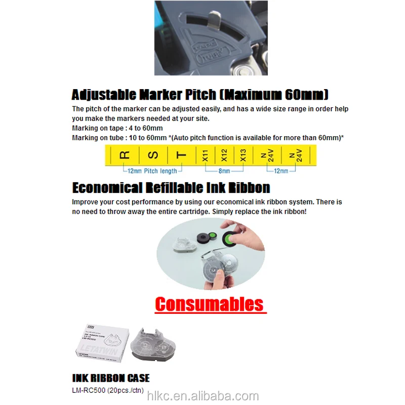 Lm-550a/pc Max Letatwin Electronic Lettering Machine - Buy Max,Lm-550a ...