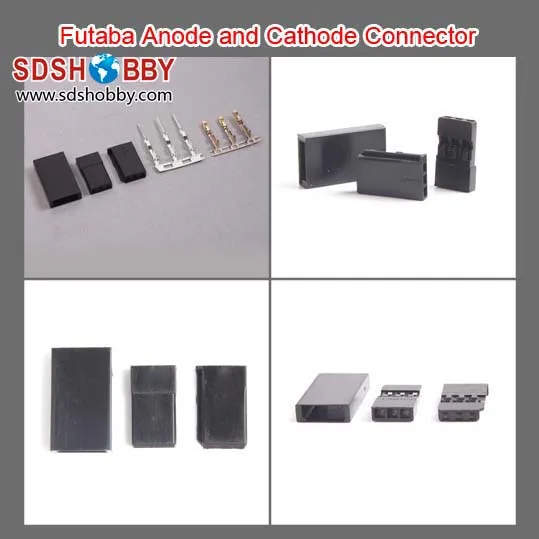 DIY Futaba/jr Type 3 Pin Servo Battery Connector Set