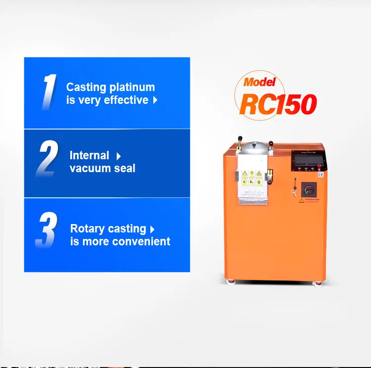 Yihui Centrifugal Rotary Casting Machine For Platinum Gold Casting ...