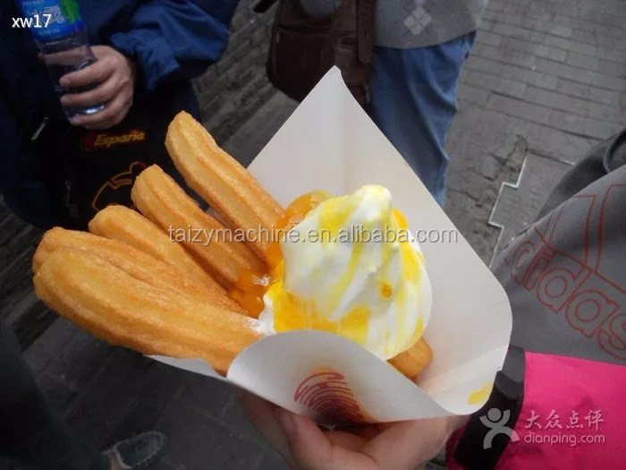 Stainless Steel Churros Display Warmer Automatic Manual Churro Machine ...