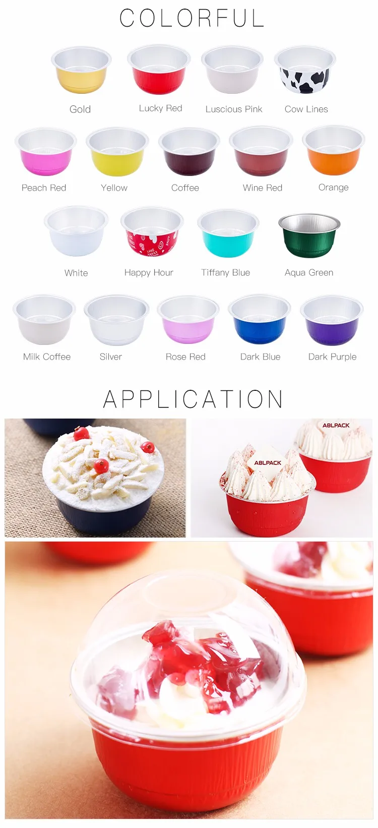 150ml 5oz Disposable Baking Mould Bakeable Foil Cheesecake Containers ...