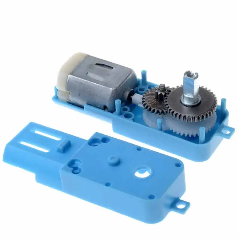 Dc 3v-6v 100rpm Semi-metal Gear Tt Gear Motor Diy Smart Car Motor ...