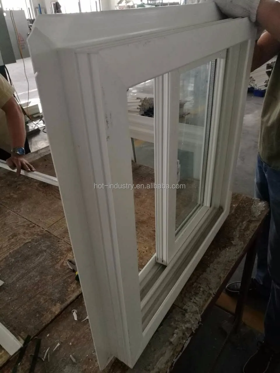 UPVC J-Channel American Profile Sliding Windows - HOTIAN