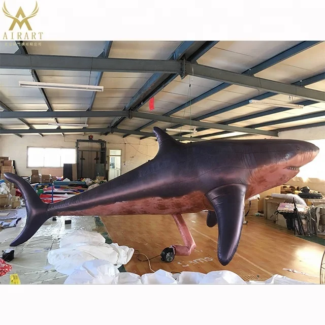 Customizable Giant Inflatable Shark Whale Balloon for Stage