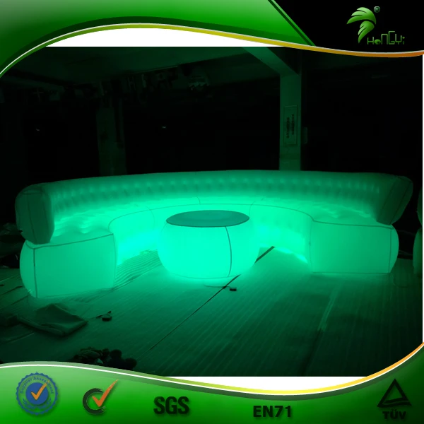 Color Changing Inflatable Sofa - Perfect for Fun & Comfort
