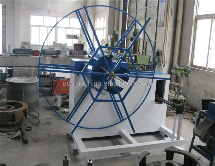Single /double Disk Plastic Pipe Winder /winding Machine - Buy Plastic ...