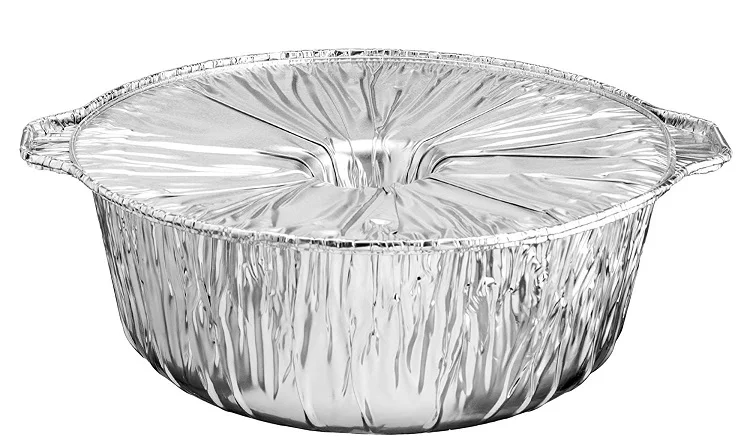 Disposable Aluminum Foil Quart Pots With Lid - Buy Disposable Aluminum ...