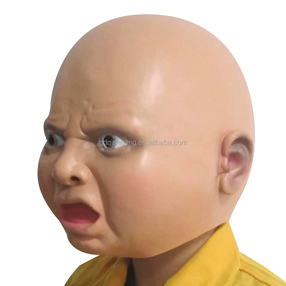 Factory Direct Hot Selling Latex Halloween Baby Latex Mask For Kid ...