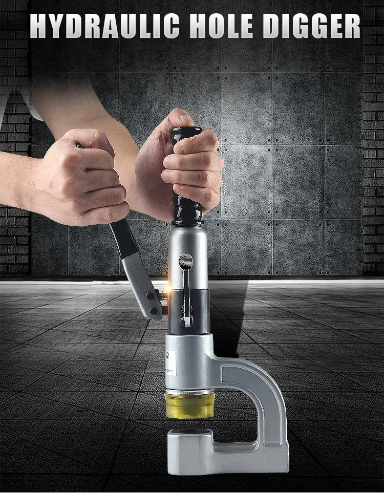 Mild Steel Punch - Portable Hydraulic Hole Making Tools