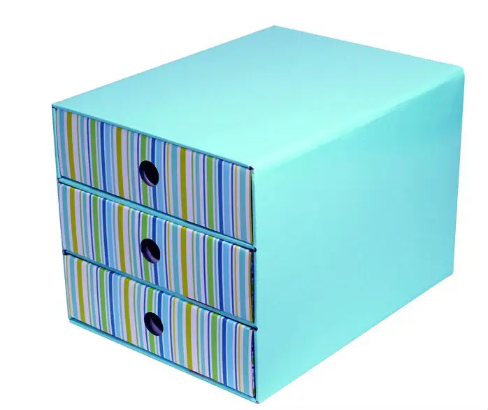 Custom Eco Desktop Cardboard Drawer Storage Box - Buy Drawer Storage ...