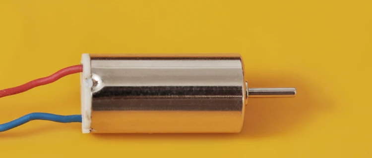 Ce,Rohs Approved 3.7v Dc Small Dc Motor 51000 Rpm 6mm Cylinder Micro ...