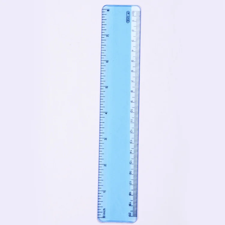 Free Sample Wholesale 8 Inch Measuring Clear Plastic Ruler 20cm - Buy ...