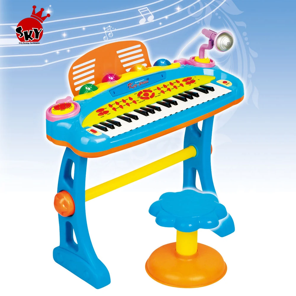 Kids Microphone Toy For Toddler With Play Music Function,Colorful ...