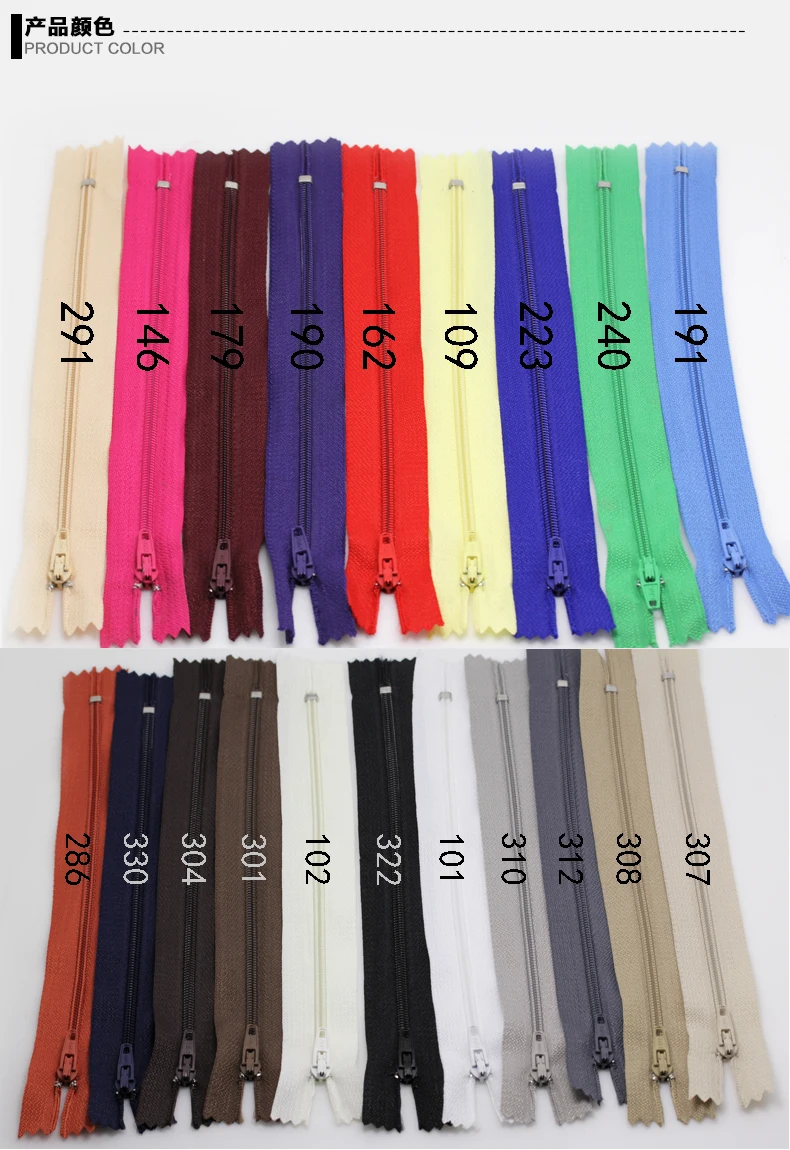 No.5 Nylon Zipper Auto Lock Zip Closed End Zipper Finished Zip| Alibaba.com