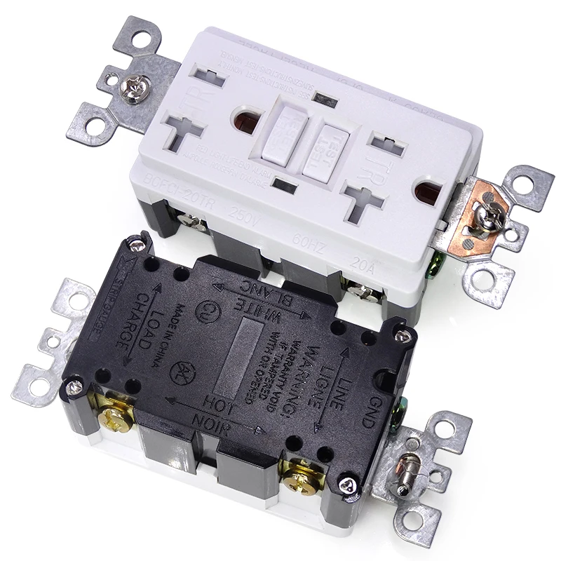 GFCI-toma de corriente de 220V de alta resistencia, enchufe americano ...