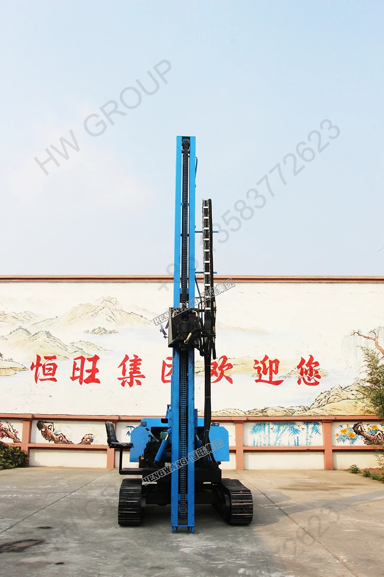 Mini Micro Pile Drilling Machine - High Efficiency Ground Screw ...