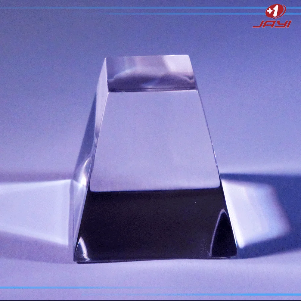 Custom Clear Diy Solid Pyramid-shape Acrylic Block - Buy Solid Acrylic ...