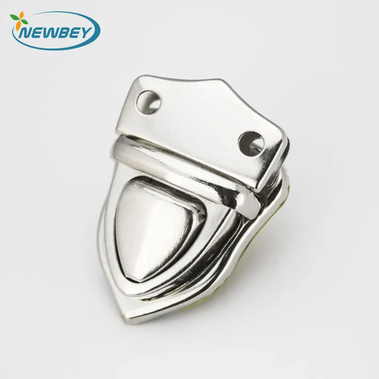 Custom Bag Accessories Hardware Chrome Mini Push Bag Lock Fastener ...