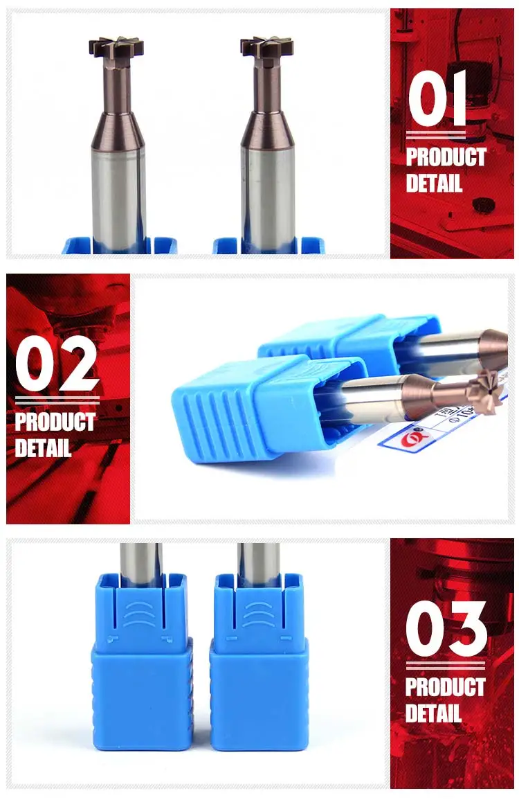 Rld Customized Cnc Solid Carbide T-slot End Mill Milling Cutter - Buy T ...