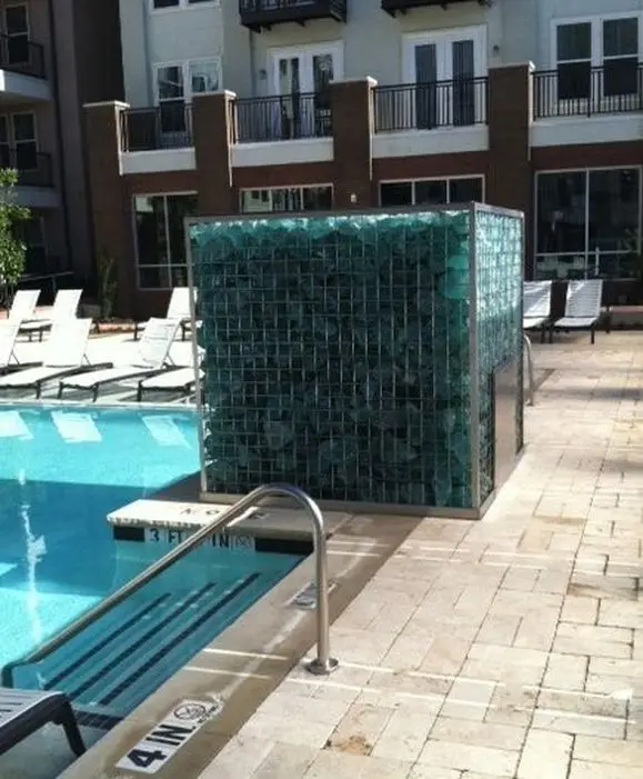 Natural Clear Colored Cobalt Blue Slag Glass Rocks For Gabion And Home ...