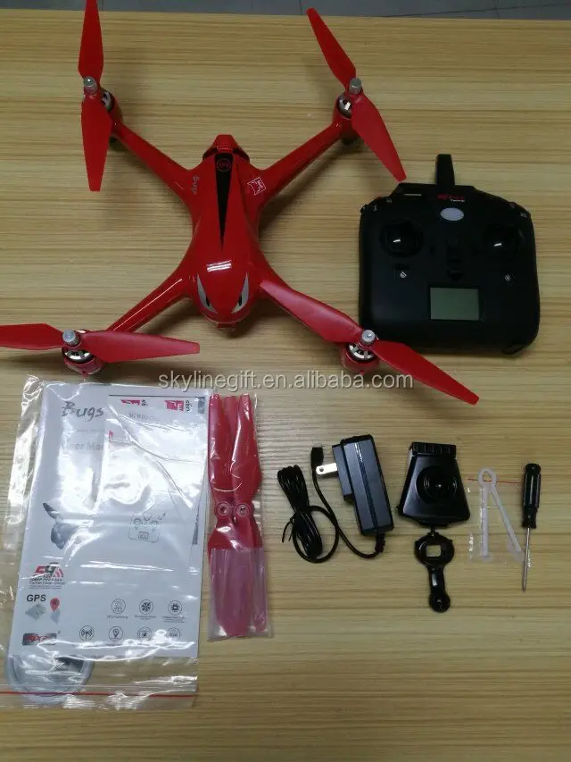 Mjx B2w Bugs 2w Brushless Motor Quadcopter Gps Drone Esc 1080p Camera ...