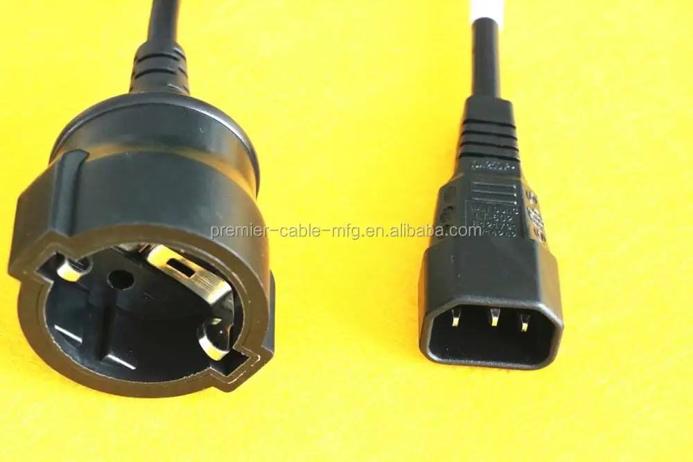 Eu / Europe 3pin Power Cord Cable Eu 3prong Laptop Ac Adapter Lead ...