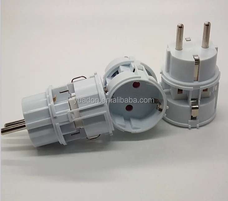 Eu Standard Socket Adapter,16amp 2 Pin Plug Socket / Eu To Eu Plug ...