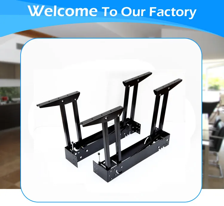 B12 Smart Furniture Hardware Extension Table Lift Mechanism And Fold ...