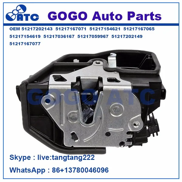 Left Front Door Lock Actuator Motor For Bmw 51217202143 51217167071 ...