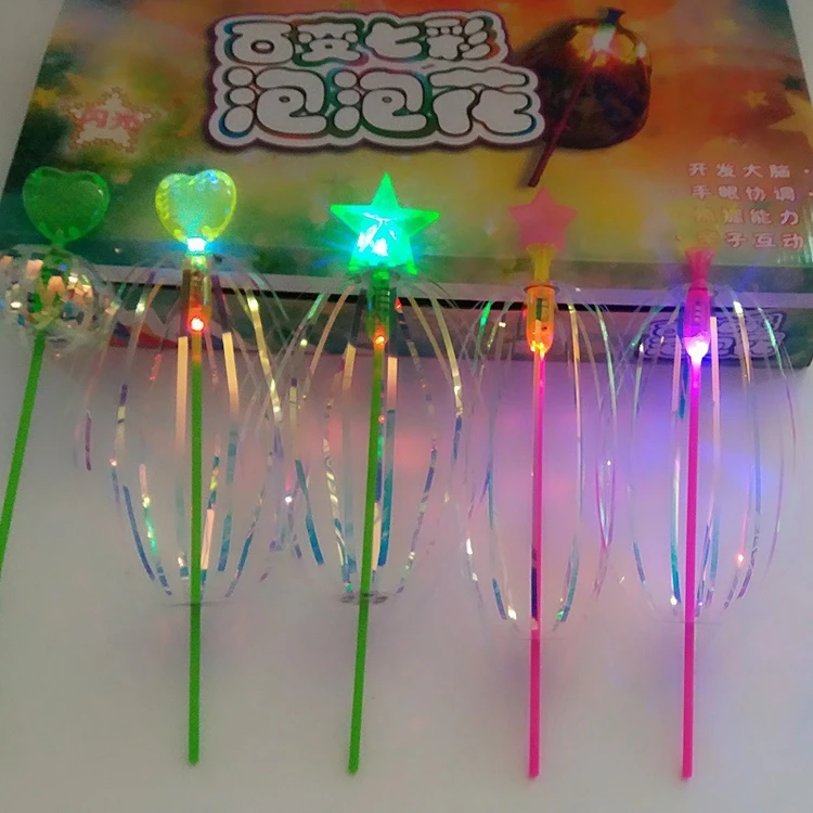 Funny Flashing Magic Toy Sparkling Spindle Wand Amazing Rotate Colorful ...