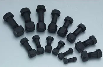 Dozer 12.9 Grade Track Pad Bolt And Nut,Dimension Track Bolt And Nut 2/ ...