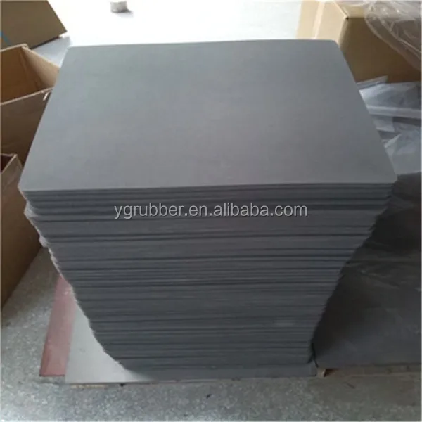 High Temperature Resistance Silicone Foam Sheet For Heat Press Machine ...