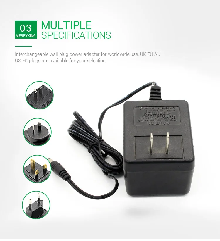 Merryking AC/AC Adapters - Efficient and Reliable Power