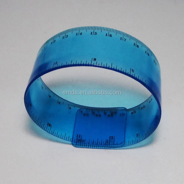 Hot Sale 30cm Clear Pvc Flexible Soft Plastic Ruler For Office School ...